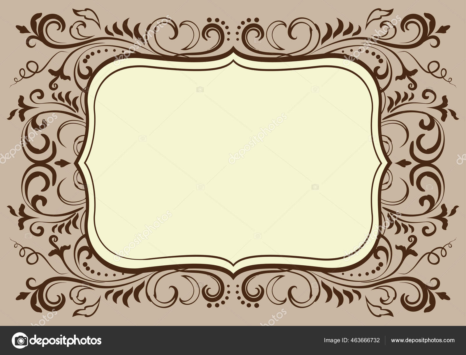 Victorian Border Vector
