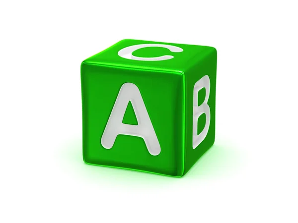 Green abc block Stock Photo by ©valdum 143213911