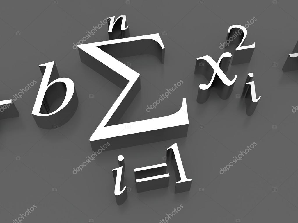Mathematical formulas. — Stock Photo © Tatiana53 #54115521