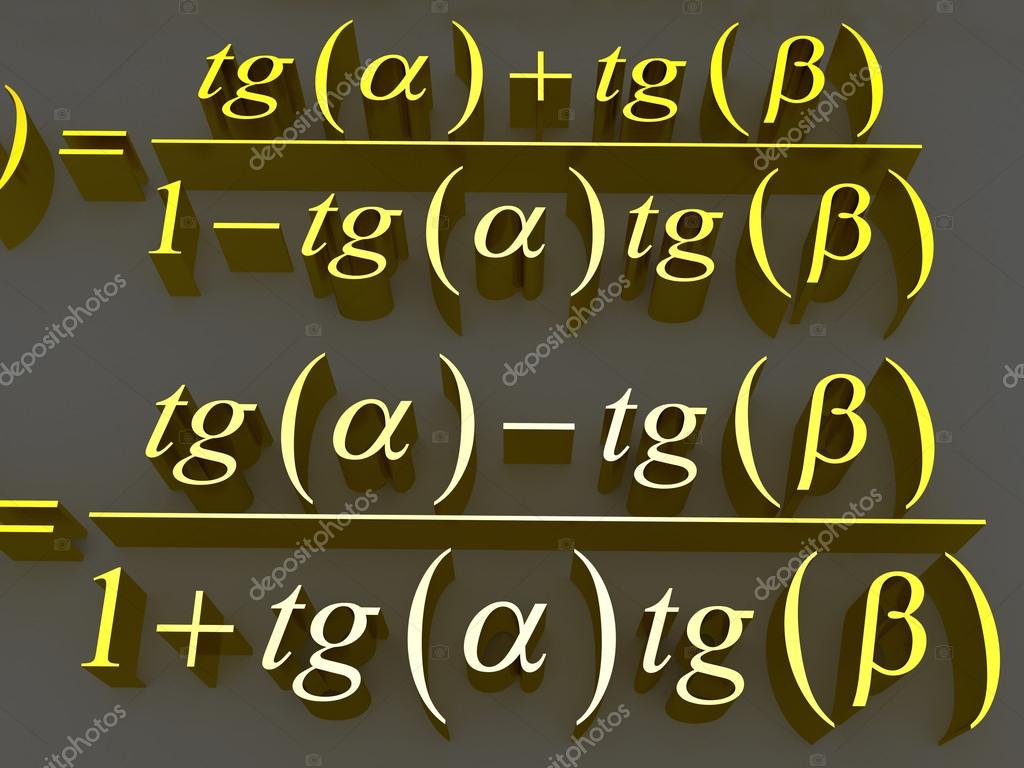 Mathematical formulas. — Stock Photo © Tatiana53 #57021829