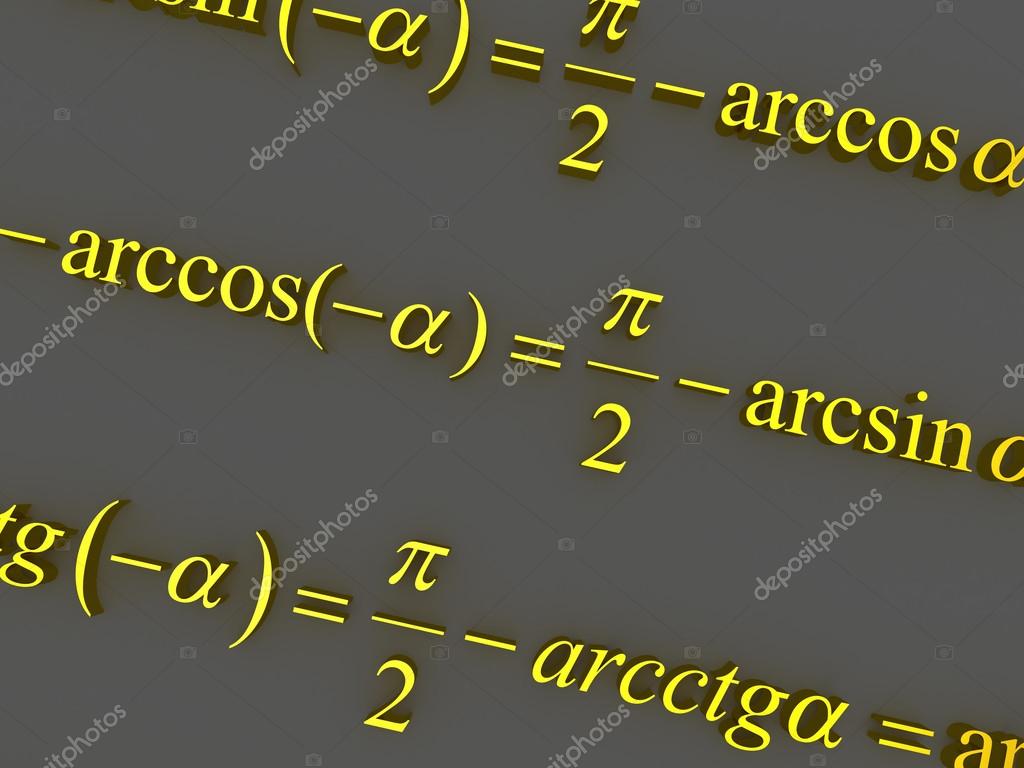 Fórmulas matemáticas . — Foto de stock © Tatiana53 #57299793