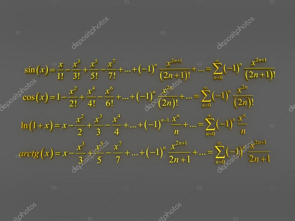 Mathematical formulas. — Stock Photo © Tatiana53 #57299903