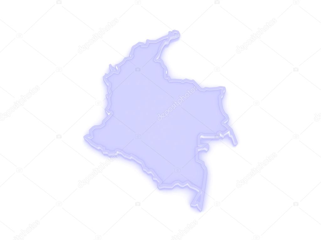 Columbia location on map