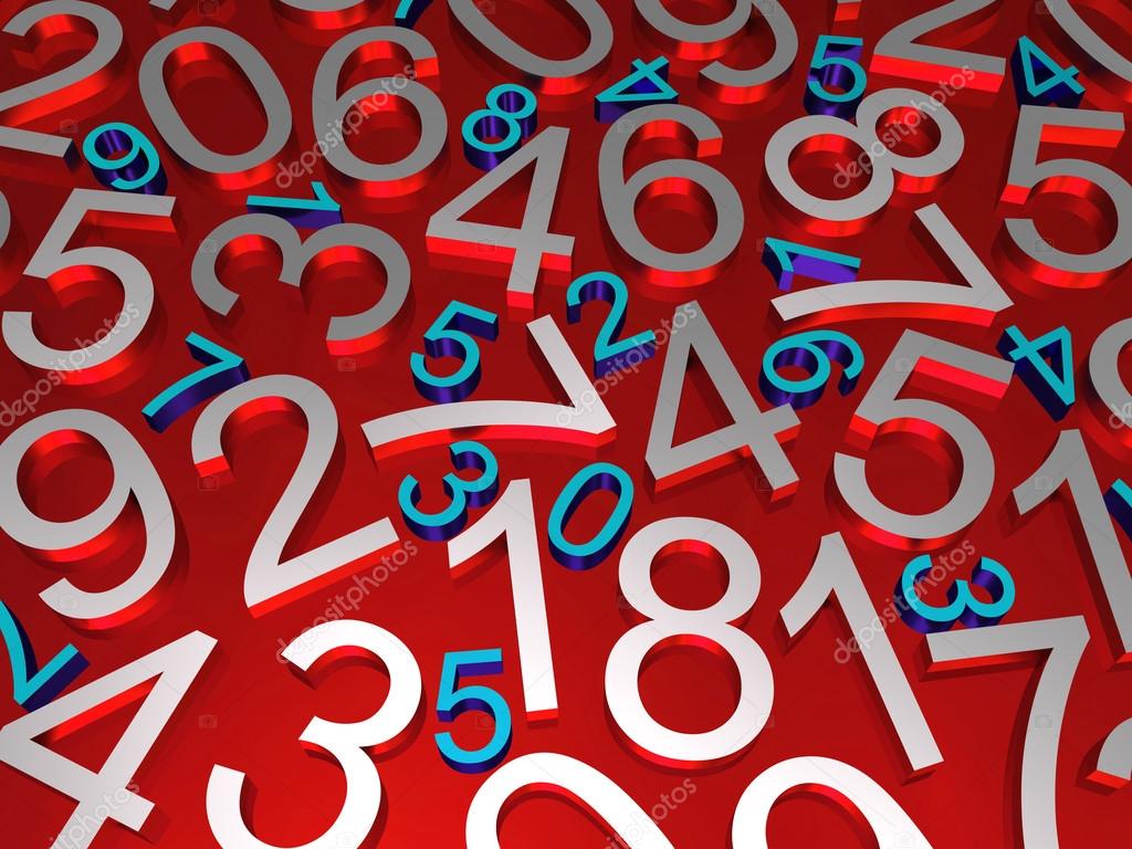 Background of numbers. — Stock Photo © Tatiana53 #65922849