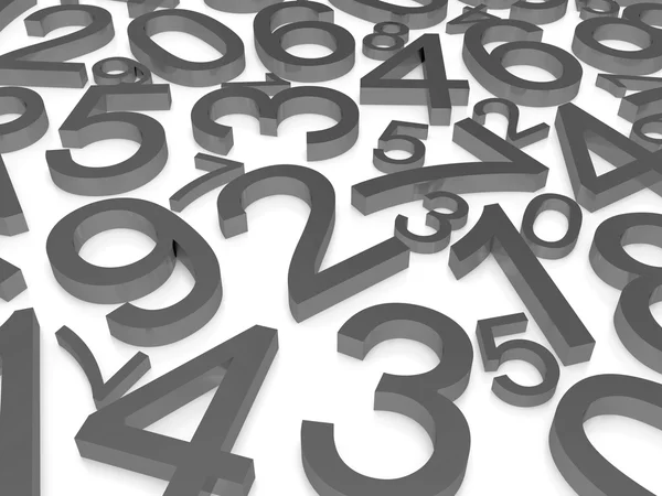 Black and white numbers background — Stock Photo © skvoor #2097250