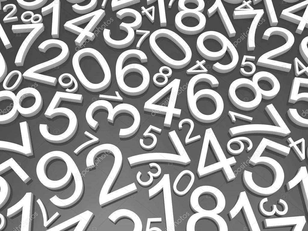 Background of numbers. — Stock Photo © Tatiana53 #71693991