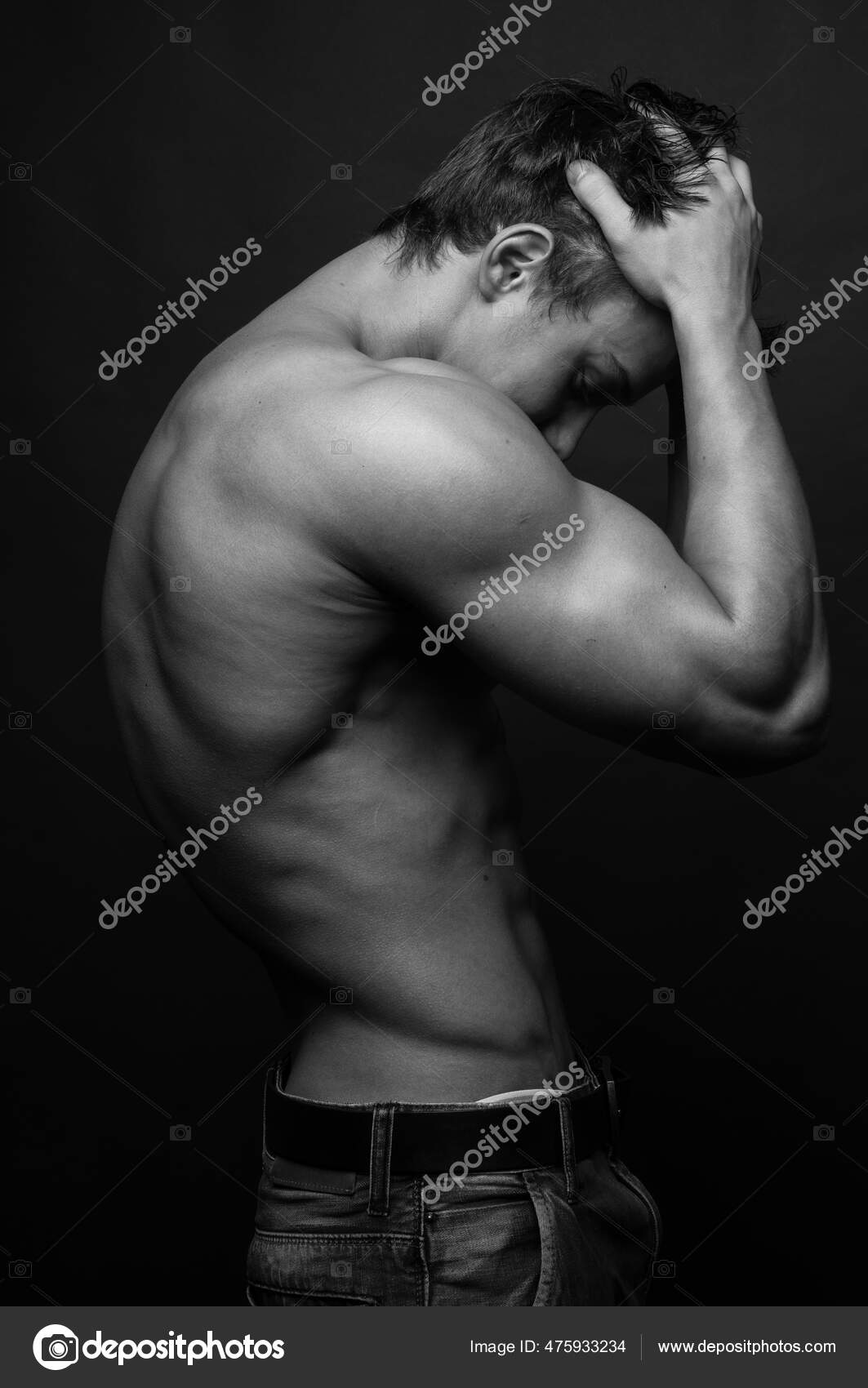 Fitness Male Model Studio Stock Photo by ©vishstudio 475933234 Fitness Male Model Studio Stock Photo by ©vishstudio 475933234