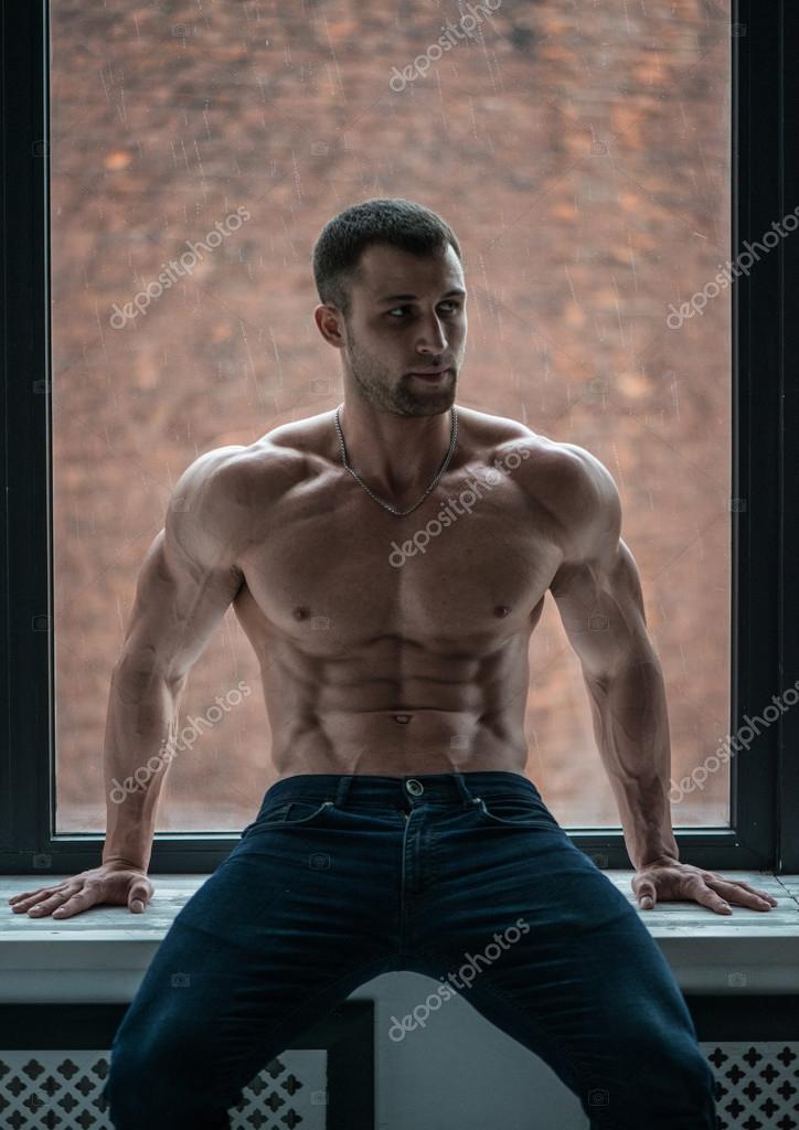Male model — Stock Photo © vishstudio #58078029