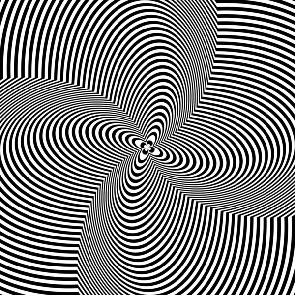 Illusion of rotation movement. Abstract op art background. Stock Vector ...