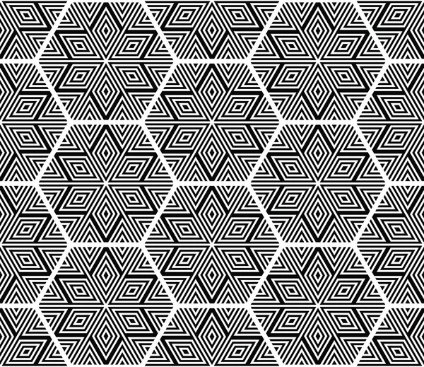 Seamless Geometric Texture In Op Art Design Stock Vector By ©troyka 38144175