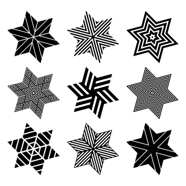 Star Icons Design Elements Set Vector Art Stock Vector Image by ©troyka ...