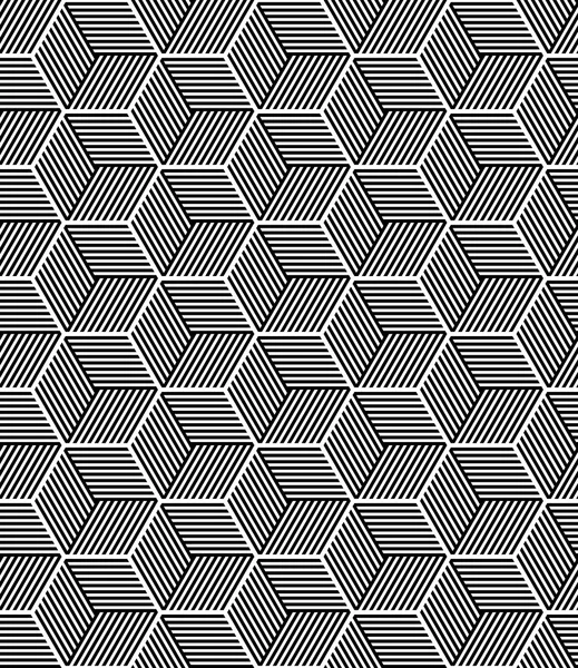 Seamless geometric pattern in op art design. Stock Vector by ©troyka ...