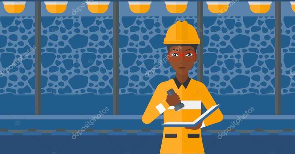 Miner checking documents. Stock Vector Image by ©VisualGeneration ...