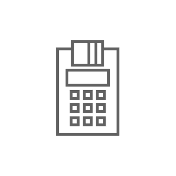 Cash register line Vector Art Stock Images | Depositphotos