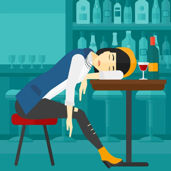 902 Cartoon drunk woman Vector Images | Depositphotos