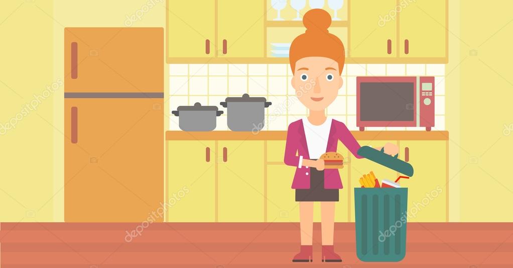 Throwing Food Clipart