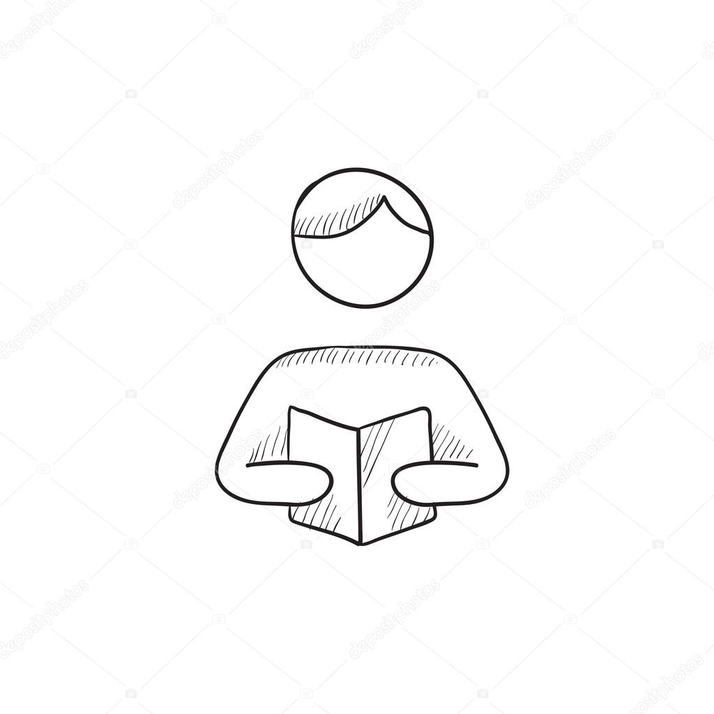 Read Book Icon Vector