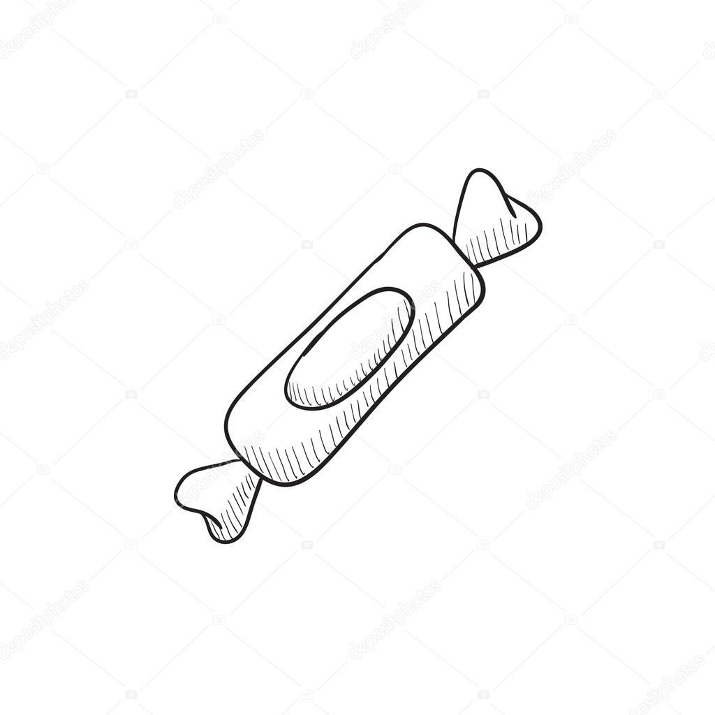 Candy sketch icon. Stock Vector by ©VisualGeneration 112212346