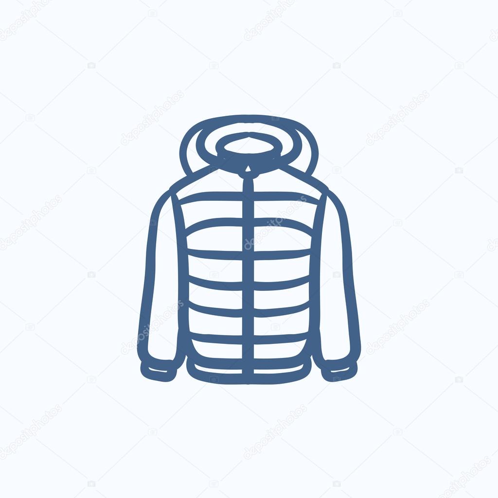 Jacket sketch icon. Stock Vector by ©VisualGeneration 113280200