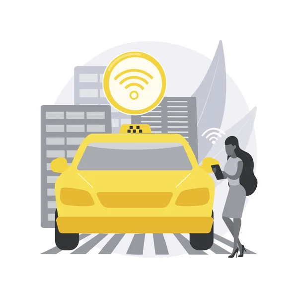 Truck platooning abstract concept vector illustration. Stock Vector by ...