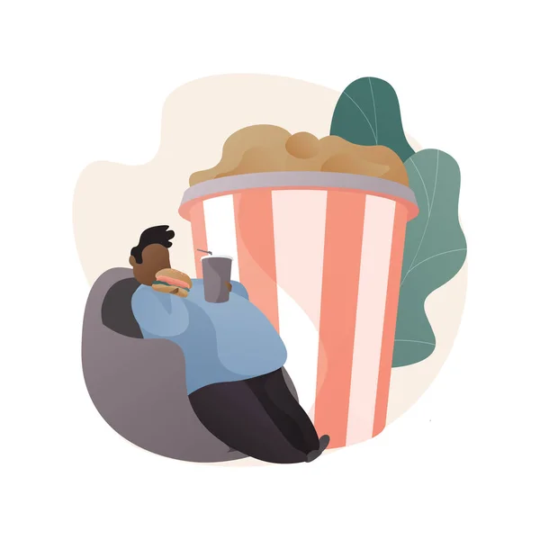 Binge eating Vector Art Stock Images | Depositphotos