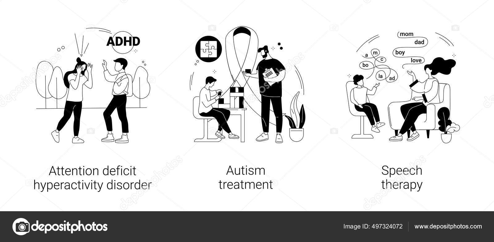 Children development issues abstract concept vector illustrations. Stock Vector by ...