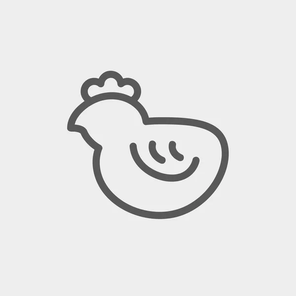 Pollito icono imágenes de stock de arte vectorial | Depositphotos