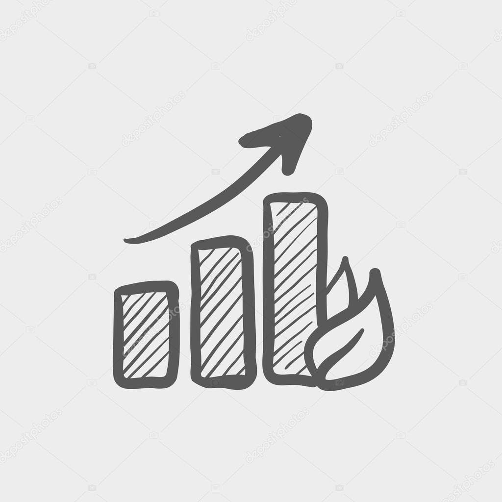 Growing graph sketch icon Stock Vector by ©VisualGeneration 77802814 Growing graph sketch icon Stock Vector by ©VisualGeneration 77802814