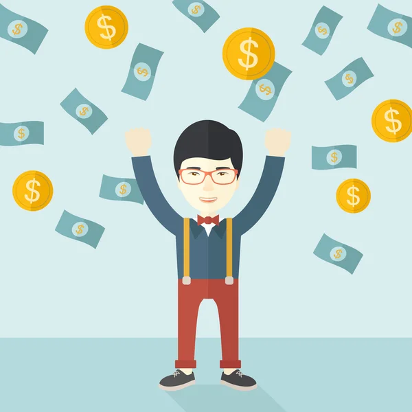 ᐈ Raining money stock vectors, Royalty Free graphic raining money ...