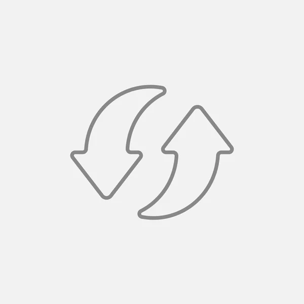 Dark grey icon with 4 white circular arrows (refresh, redo, circ ...