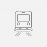 Back view of train line icon. Stock Vector Image by ©VisualGeneration ...