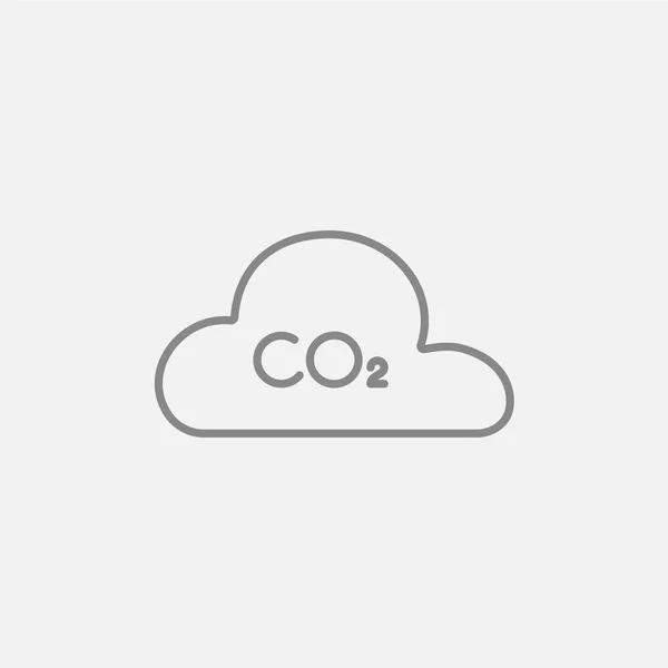 Co2 formula outline icon Vector Art Stock Images | Depositphotos