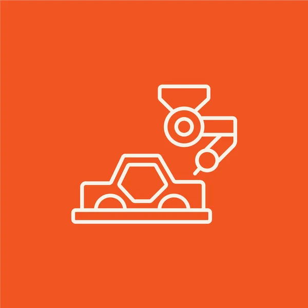 ᐈ Car production line stock icon, Royalty Free car assembly line ...