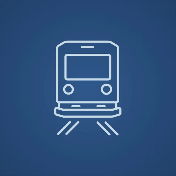 Back view of train line icon. Stock Vector by ©VisualGeneration 106825126