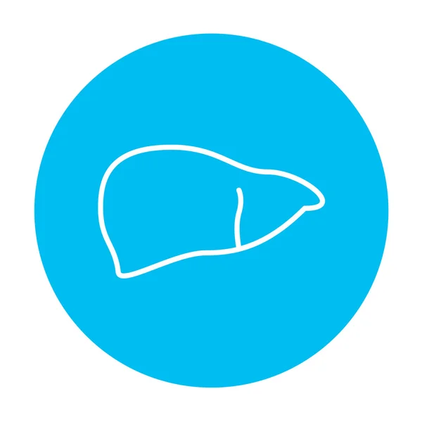 Liver line icon. Stock Vector Image by ©VisualGeneration #106567342