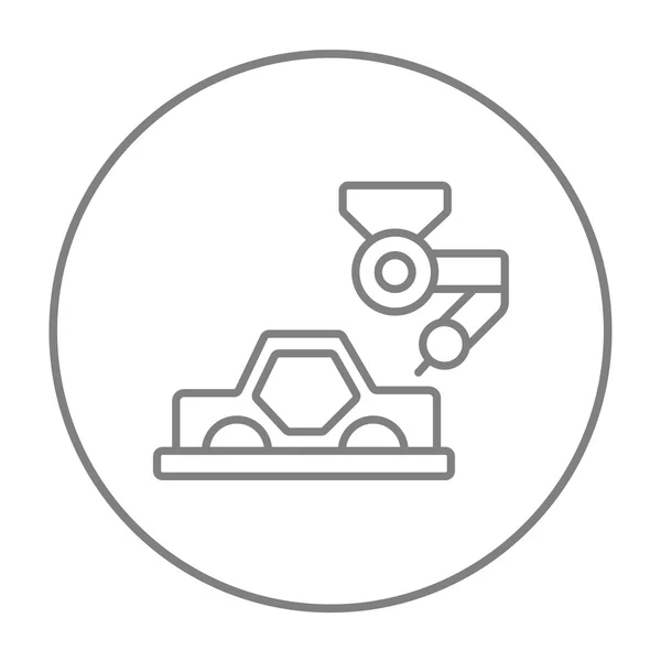 ᐈ Car production line stock icon, Royalty Free car assembly line ...