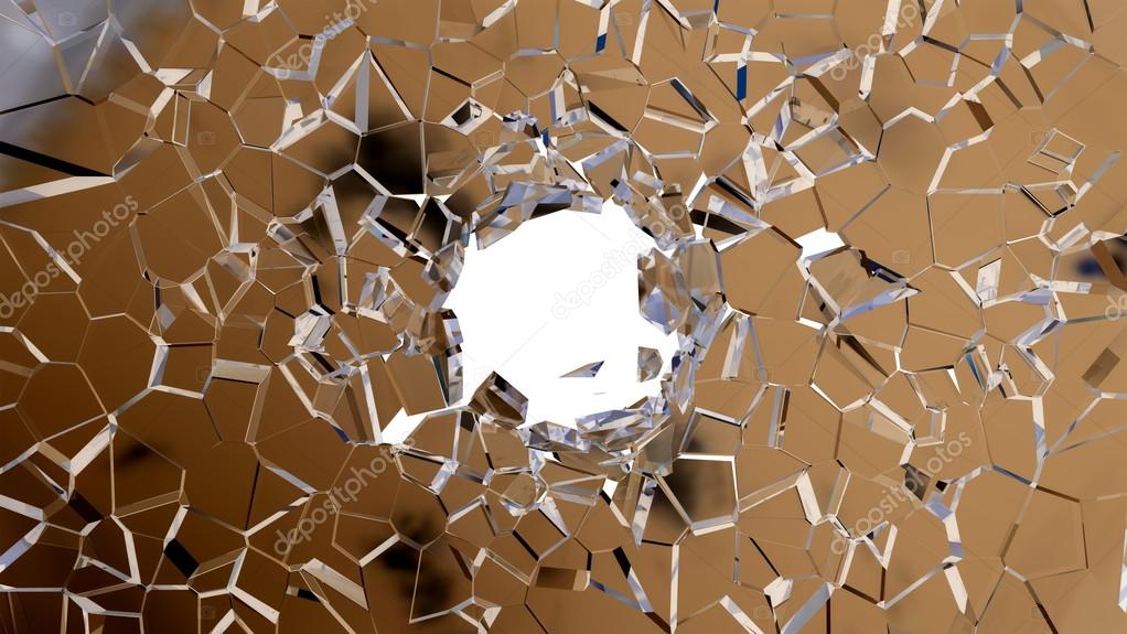 Broken shattered glass Stock Photo by ©Arsgera 112963272