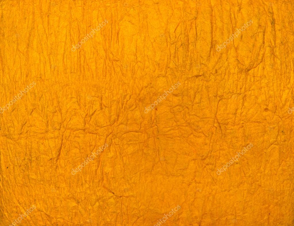 Yellow Handmade Paper Texture