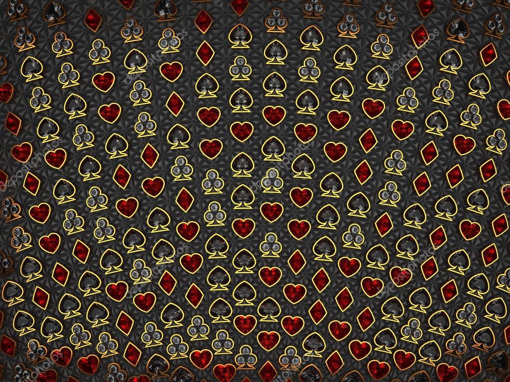 Diamond card suits symbols — Stock Photo © Arsgera #52894193