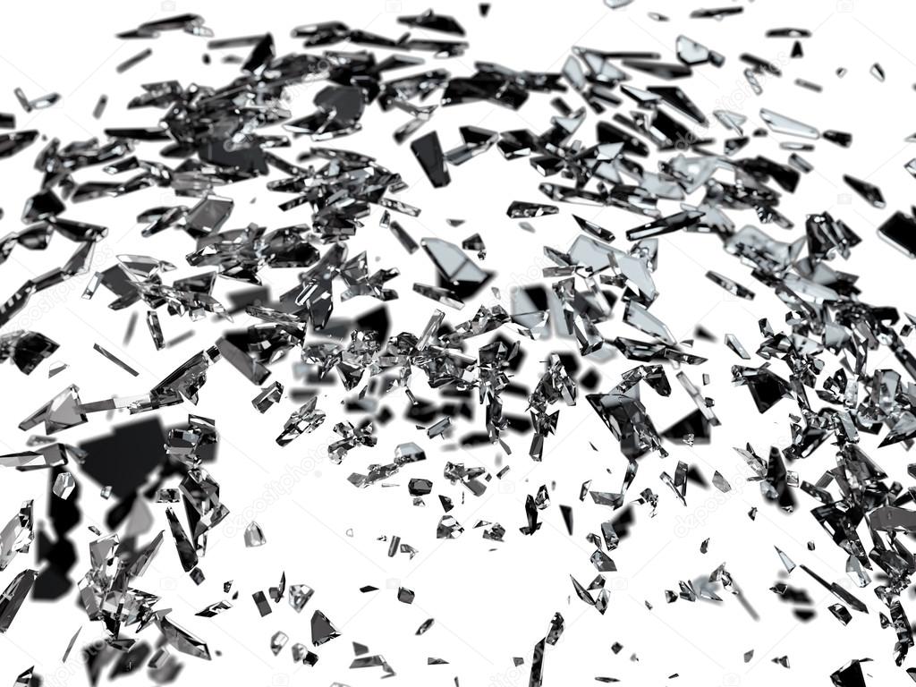 Small and large glass pieces Stock Photo by ©Arsgera 96657648