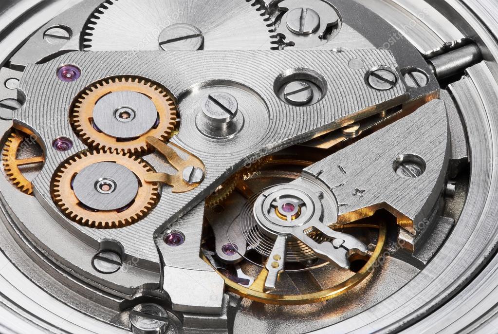 Clock mechanism with gears ⬇ Stock Photo, Image by © krasyuk #67425017