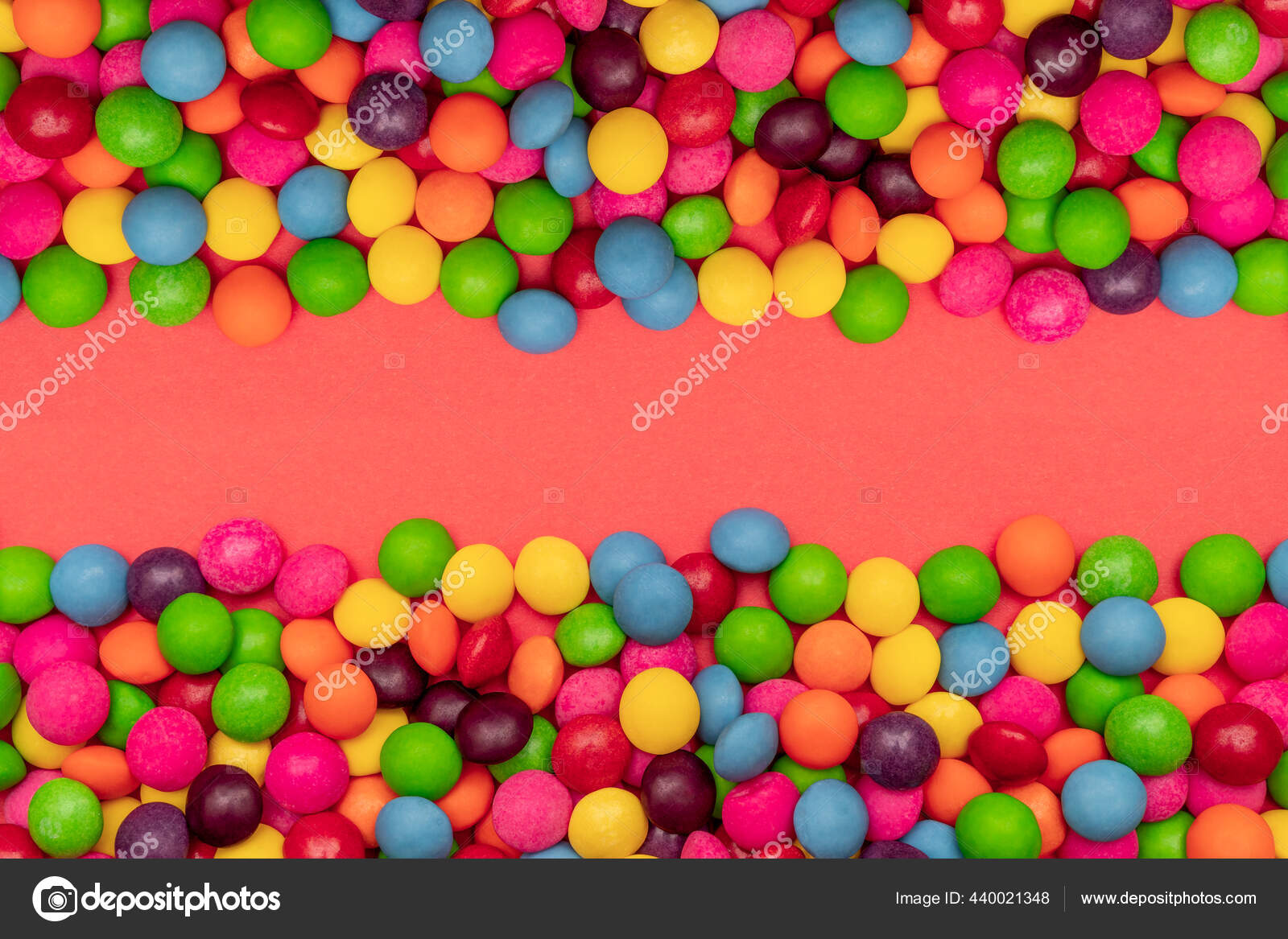 Frame Multi Colored Candies Close Copy Space Stock Photo by ©grapix ...