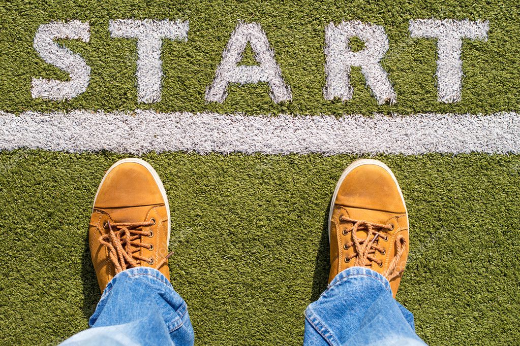 Concept of starting point — Stock Photo © grapix #85107196