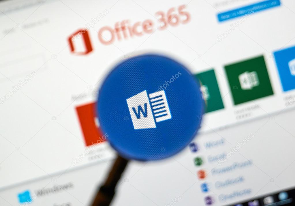 Microsoft Office application. – Stock Editorial Photo © dennizn #102154900