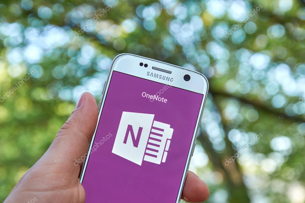Microsoft Office OneNote app – Stock Editorial Photo © dennizn #111851016