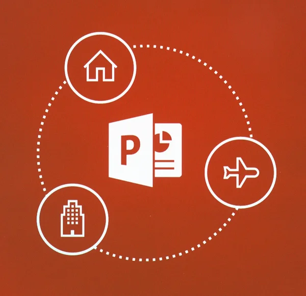 Microsoft Office PowerPoint logo – Stock Editorial Photo © dennizn ...