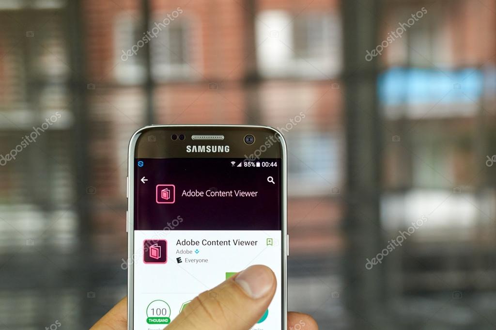 Adobe Content Viewer — Stock Editorial Photo © dennizn #120698952