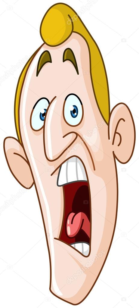 Panic People Clipart Faces