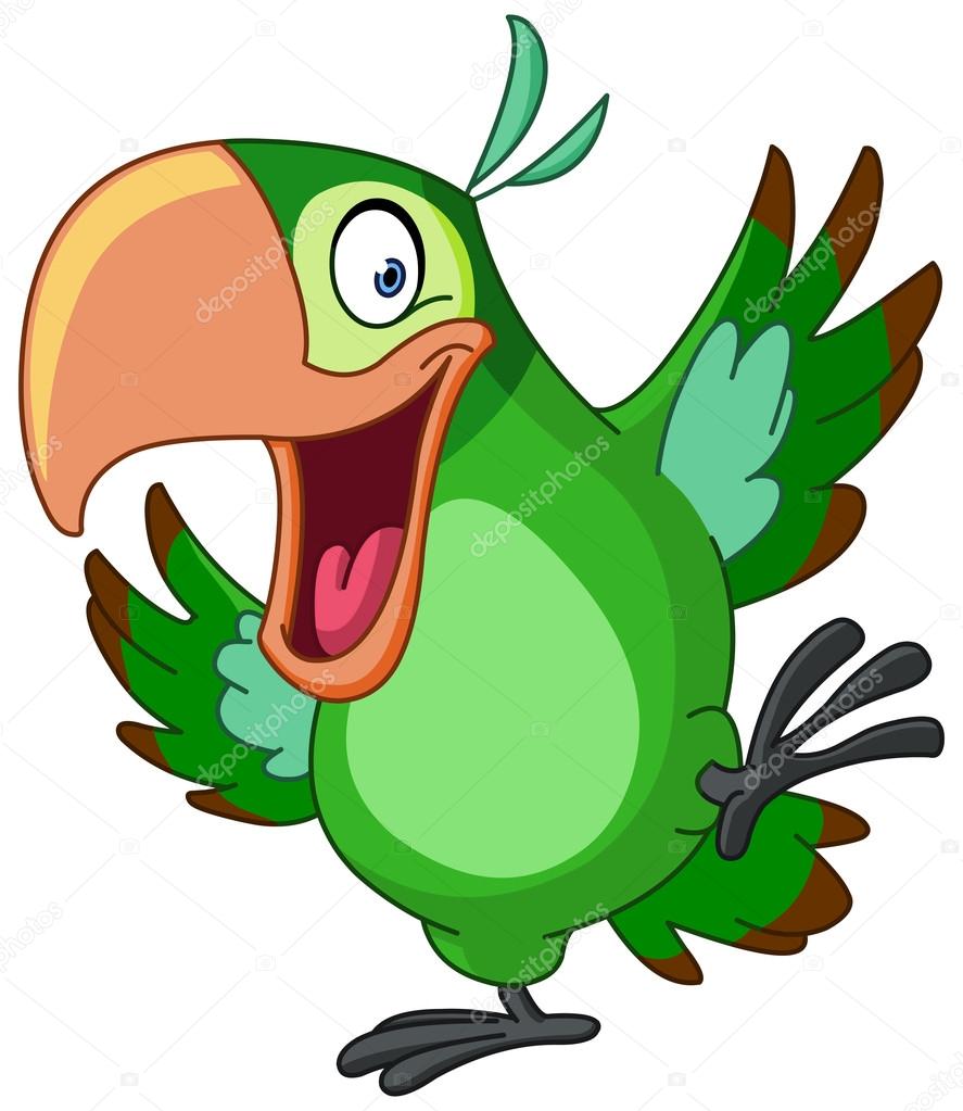Happy dancing parrot Stock Vector Image by ©yayayoyo #106812498
