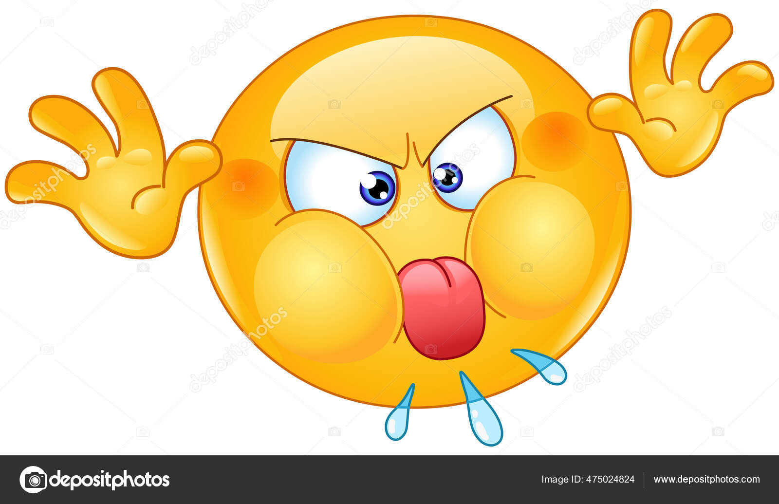 Rosto Malicioso Adesivos Sorriso Mau | Zazzle BR